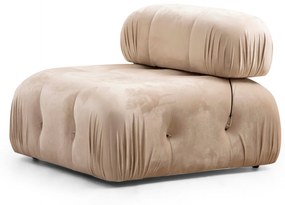 Atelier del Sofa 3-místná pohovka Bubble 3 Seater ( L1-O1-1R) - Velvet, Krémová