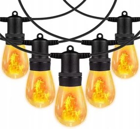 BERGE LED venkovní girlanda 15m - 15xLED Atmospheric Fire FLAME