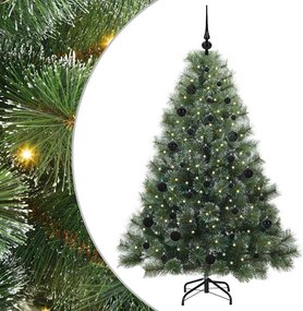Umělý vánoční stromeček s stojanem Zelená 150 cm PE a PVC 3397836