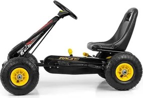 Šlapací motokára Thor černá / Šlapací motokára / pro děti