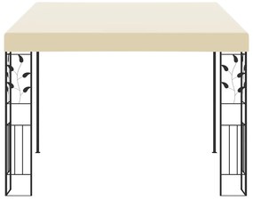 vidaXL Marketos Altán ke zdi 3 x 3 x 2,5 m krémový