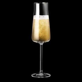 BOHEMIA PRESTIGE MARY SKLENICE NA ŠAMPAŇSKÉ 210ML SADA 6KS