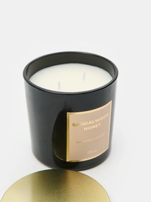 Sinsay - Vonná svíčka Sandalwood Honey - černá