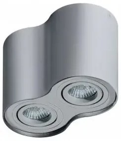 Moderní bodové svítidlo Bross 2 šedé