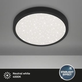 Briloner 3071-015 - LED Stropní svítidlo RUNA LED/24W/230V černá