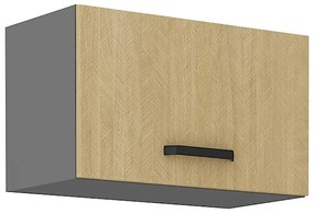 SCANDI sc | horní skříňka 60 GU-36 1F výklopná | 60 cm | šedá/rybí kost