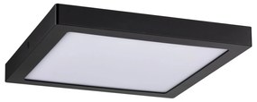 Paulmann 70985 Abia, stropní LED svítidlo, 22W 2700K, černá, 30x30cm