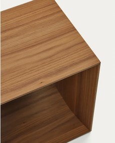 Modulární policový systém v dekoru ořechu v přírodní barvě 34x38 cm Litto – Kave Home