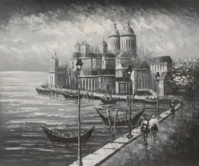 Palác na pobřeží - 60 x 90 cm