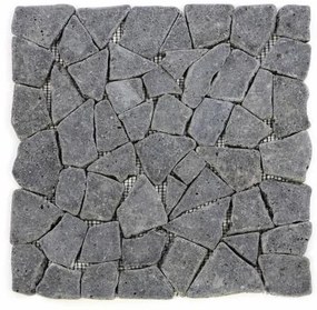 Mozaika Garth z andezitu - tmavě šedá obklady  1 m2
