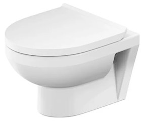 Duravit No.1 - Závěsné WC Compact, Rimless, bílá 25750900002