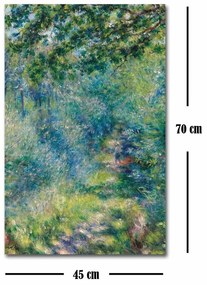 Nástěnná reprodukce na plátně Pierre Auguste Renoir, 45 x 70 cm