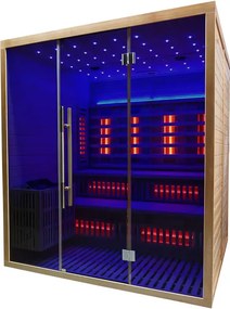 Marimex | Kombinovaná sauna Marimex UNITE XXL s Wi-Fi + saunová kamna | 11100117