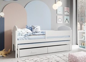 Dvoulůžková dětská postel Olen 200x90 s matrací