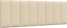 Rám postele bez matrace Hanko krémový 120 x 200 cm textil 3310382