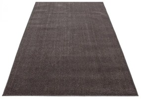 Vopi | Kusový koberec Ata 7000 mocca - kulatý 120 cm průměr