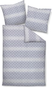 XXXLutz POVLEČENÍ, makosatén, barvy stříbra, 140/200 cm Janine - Povlečení - 003361018801