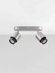 LED nikl designové stropní svítidlo Ison 2