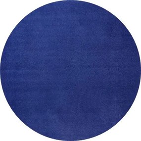 Hanse Home Collection koberce Kusový koberec Fancy 103007 Blau - modrý kruh - 133x133 (průměr) kruh cm