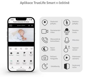 TrueLife Chůvička NannyCam R3 Smart