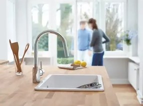 Grohe Concetto - Dřezová baterie s výsuvnou sprškou chrom