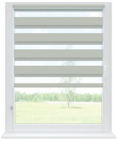 Roleta Den Noc neinvazivní soft Šedá 38x150 cm
