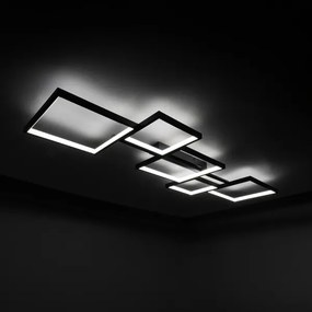 BRILAGI - LED Stropní svítidlo SHIFT LED/42W/230V 4000K 47,5x122 cm černá