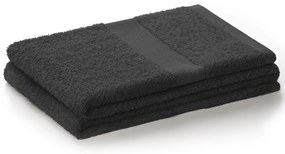 Bavlněný ručník DecoKing Bira tmavě šedý