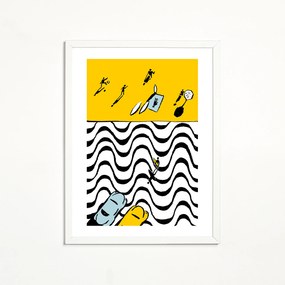 Jan Laštovička | Copacabana Rám: Černý, Velikost: 40 x 30 cm