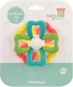 BABYTED Točáček Kytka / Silikon a plast / 9,5 cm / 0m+