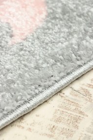 Dětský koberec Kiddy 5075GP šedý