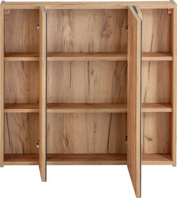 Comad Zrcadlová skříňka bez osvětlení Capri Oak 80 dub zlatý craft