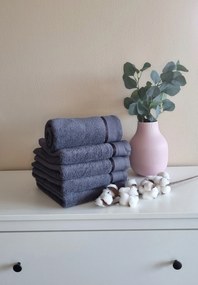 Jerry Fabrics Bavlněný froté ručník COLOR 50x100 cm - Tmavě šedý