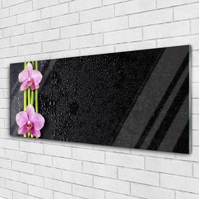 akrylový obraz Bambus Květ Rostlina Příroda 125x50 cm