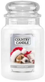 Country Candle Vonná Svíčka Winter's Nap, 652 g