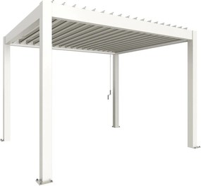 Biohort Pergola 3,5 x 3 bílá 367,5 x 312 cm