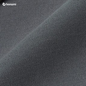 Tmavě šedá rozkládací pohovka vhodná do exteriéru Karup Design Design OUT™ Hippo Dark Grey