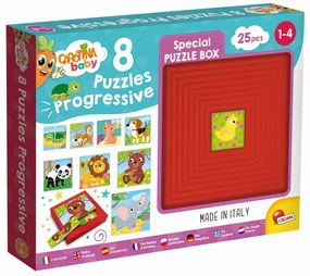 CAROTINA BABY 8 PUZZLE - Zvířátka