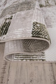Koberec HOME 384 CREAM / GREEN
