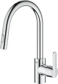 Grohe Get - Dřezová baterie s výsuvnou sprškou chrom