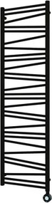 Radiátor elektrický SAT Lilon 169,5x50 cm černá matná SATRALI1695500EBL