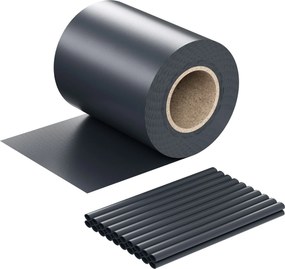 Stínicí pás do plotu Wiltec – 19 cm, antracitová (51494)