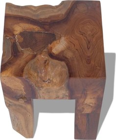 Stolička masivní teak 243471