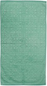 Pip Studio ručníky z bavlněného froté Tile de Pip, zelené (Luxusní ručníky z bavlněného froté v designu Tile de Pip v zelené barvě )