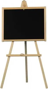 Dřevěná stojanová tabule na psaní a kreslení 90x47 cm / Tabule / magne