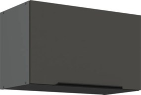 ARIA pi | horní skříňka 60 GU-36 1F výklopná | 60 cm | ANTI FINGERPRINT povrch | antracit/šedá grafit