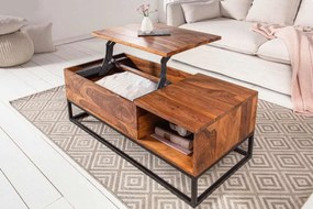 Designový konferenční stolek Timber Function 110 cm sheesham