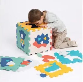 Ludi Puzzle pěnové 90x90 cm Zvířátka / od 10 měsíců