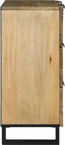 Sestava komody 2 ks Přírodní 120 x 33 x 75 cm 3310040