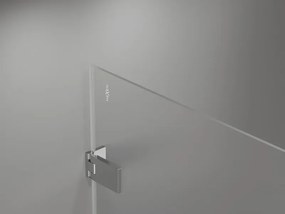 Mexen Lunar-F Duo, skládací sprchový kout 100 x 70 cm, 8mm čiré sklo, chromový profil, 836-100L-070P-01-00
